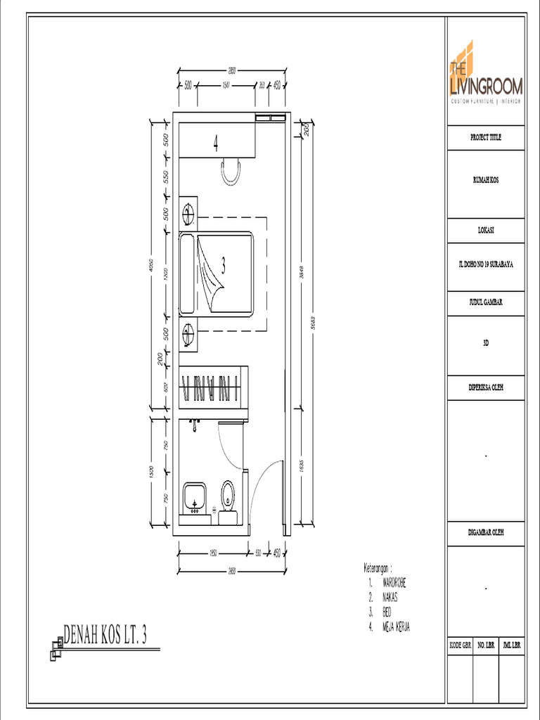 Interior Kos Doho - LT. 3 | PDF