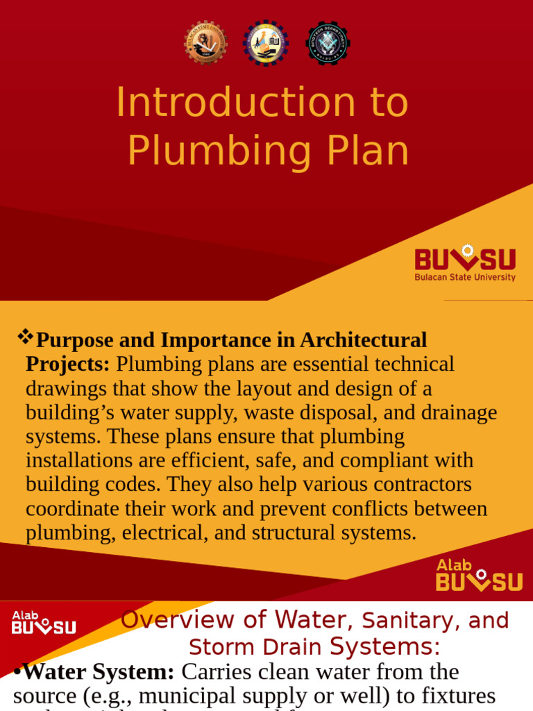 Plumbing Introduction (1) | PDF | Plumbing | Storm Drain