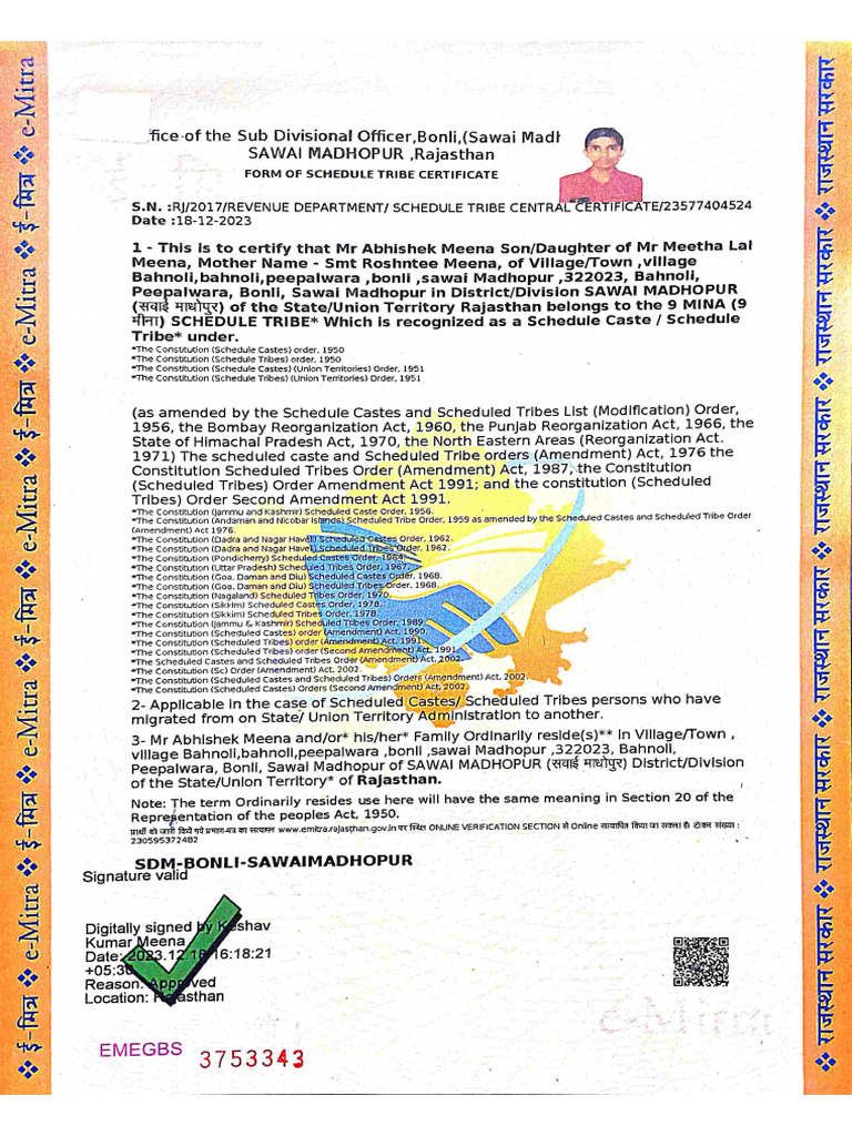 ST Certificate | PDF