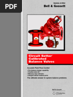 Circuit Setter Sizing Guidelines | PDF | Dynamics (Mechanics) | Plumbing