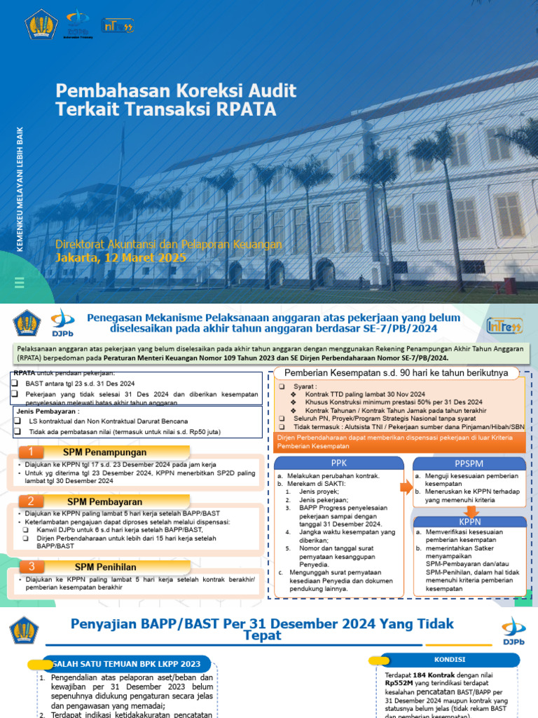 #3 Bahan BimBOL 12maret 2025 - Koreksi Audited Tahun 2024 Atas ...