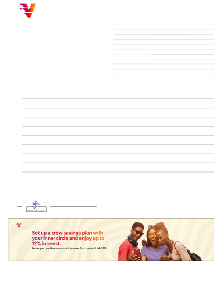 Vbank - Statement - 2024-11-20 - 2025-04-20 | PDF | Banking | Payments