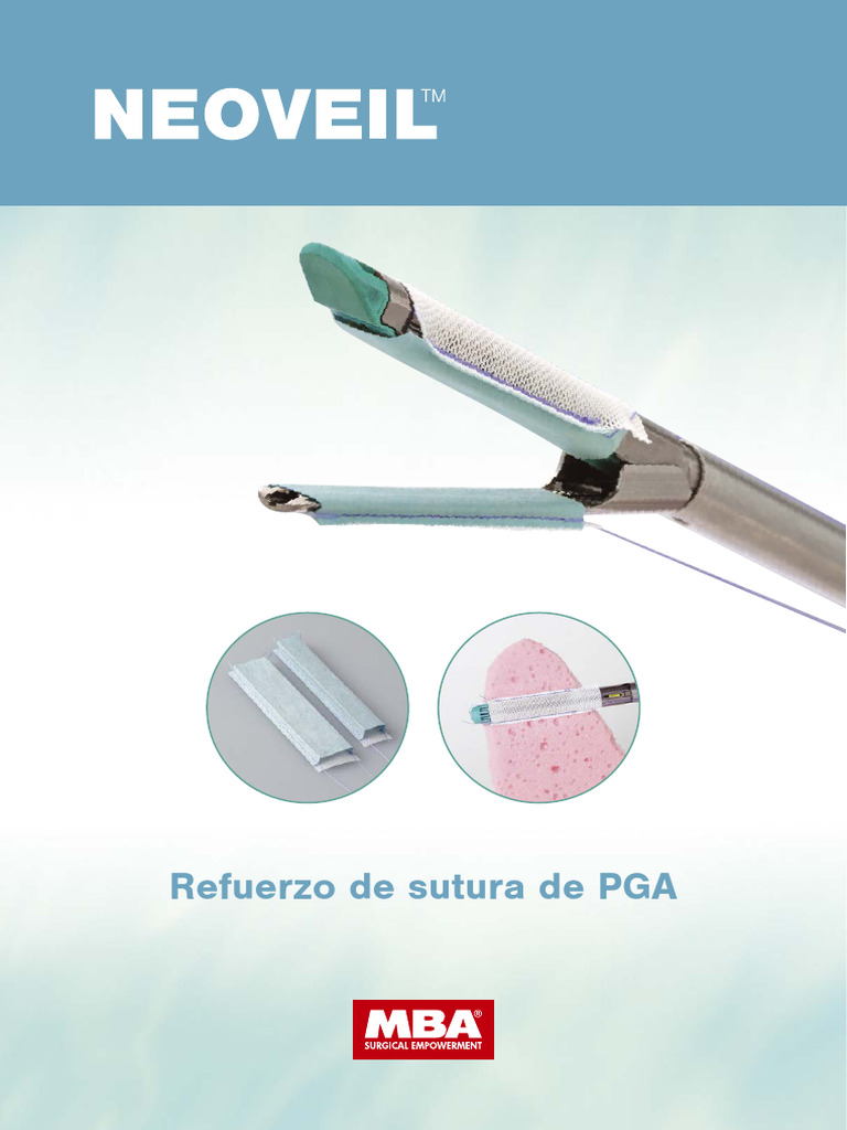 GUNZE B.173ES Refuerzo de Sutura NEOVEIL TUBE PB-WEB | PDF