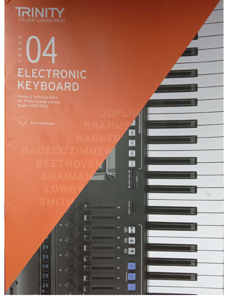 Electronic Keyboard Grade 4 | PDF