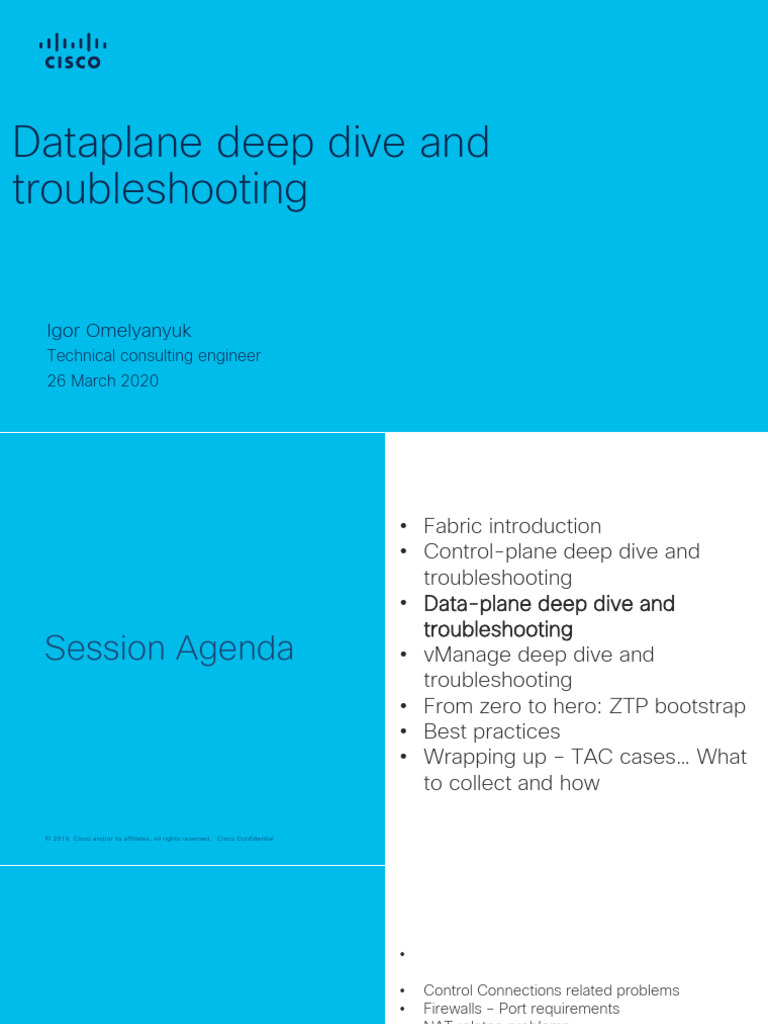 SDWAN Dataplane Troubleshooting | PDF | I Pv6 | Internet Protocols