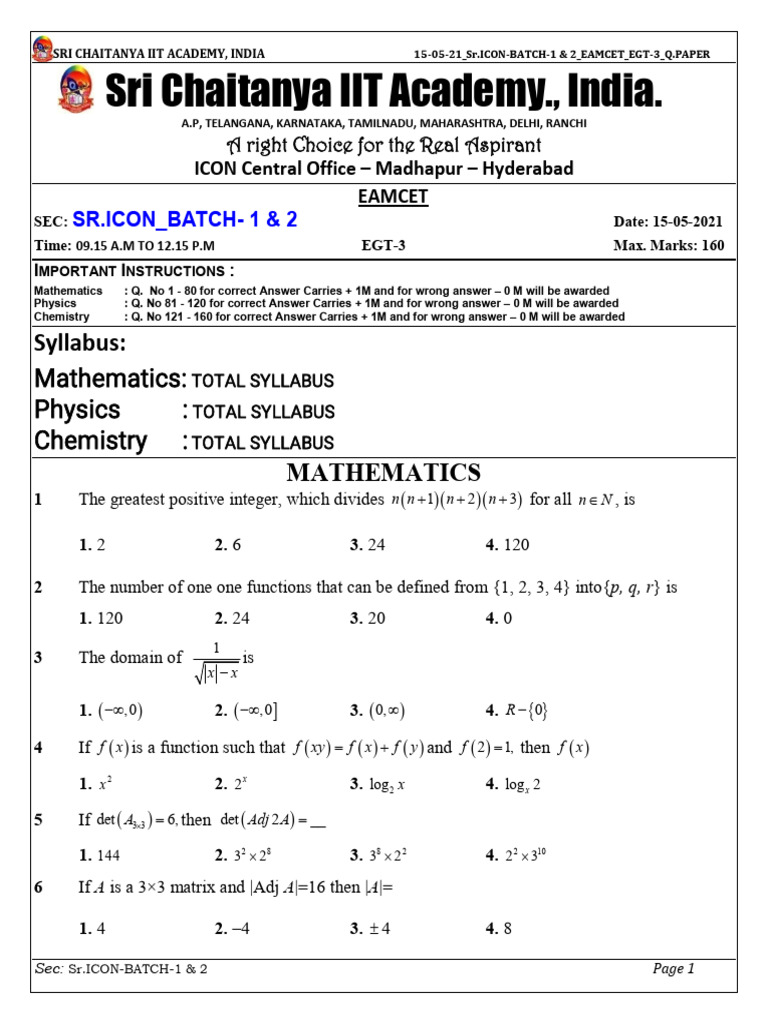 03.EGT-03 - Question Paper - BT1&2 | PDF | Capacitance | Physical Quantities