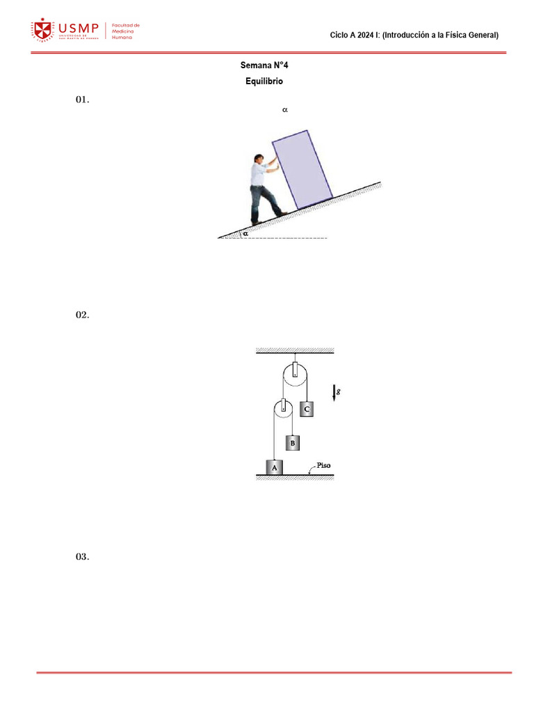 IntFis - S4 - Ejercicios SR OK (1) - 250309 - 211328 | PDF | Fricción | Fuerza