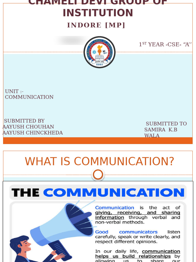 Understanding Communication Basics | PDF