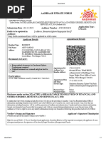 Aadhaar Holder Consent Form English | PDF