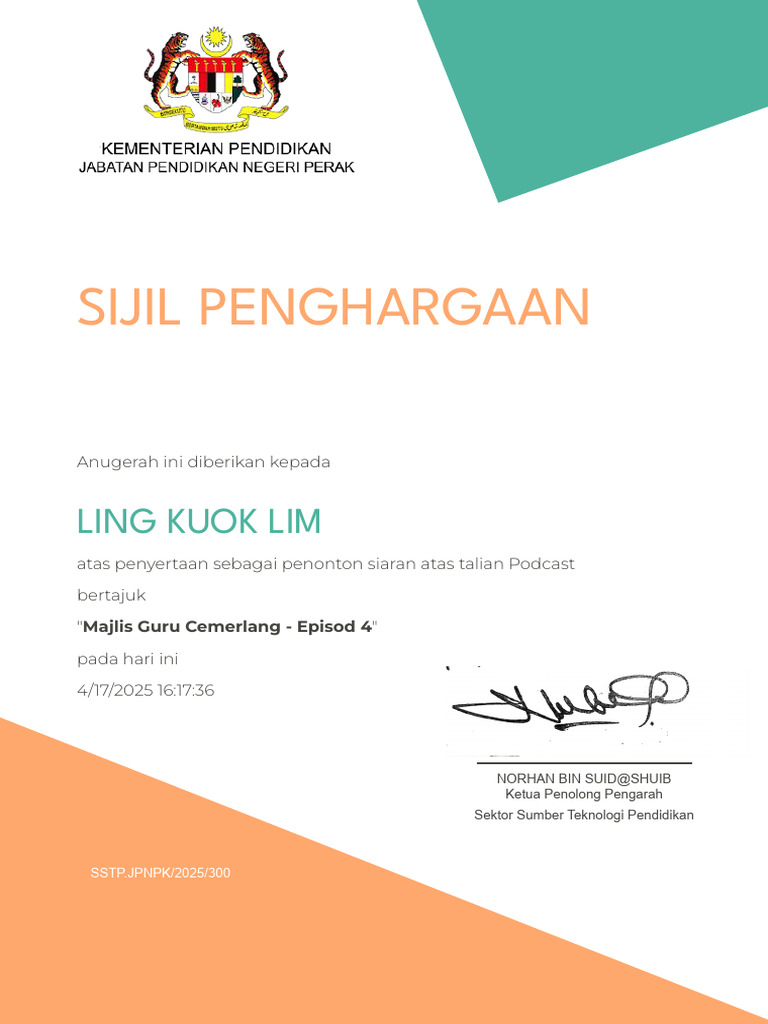 Sijil MGC episod 2 (1) | PDF