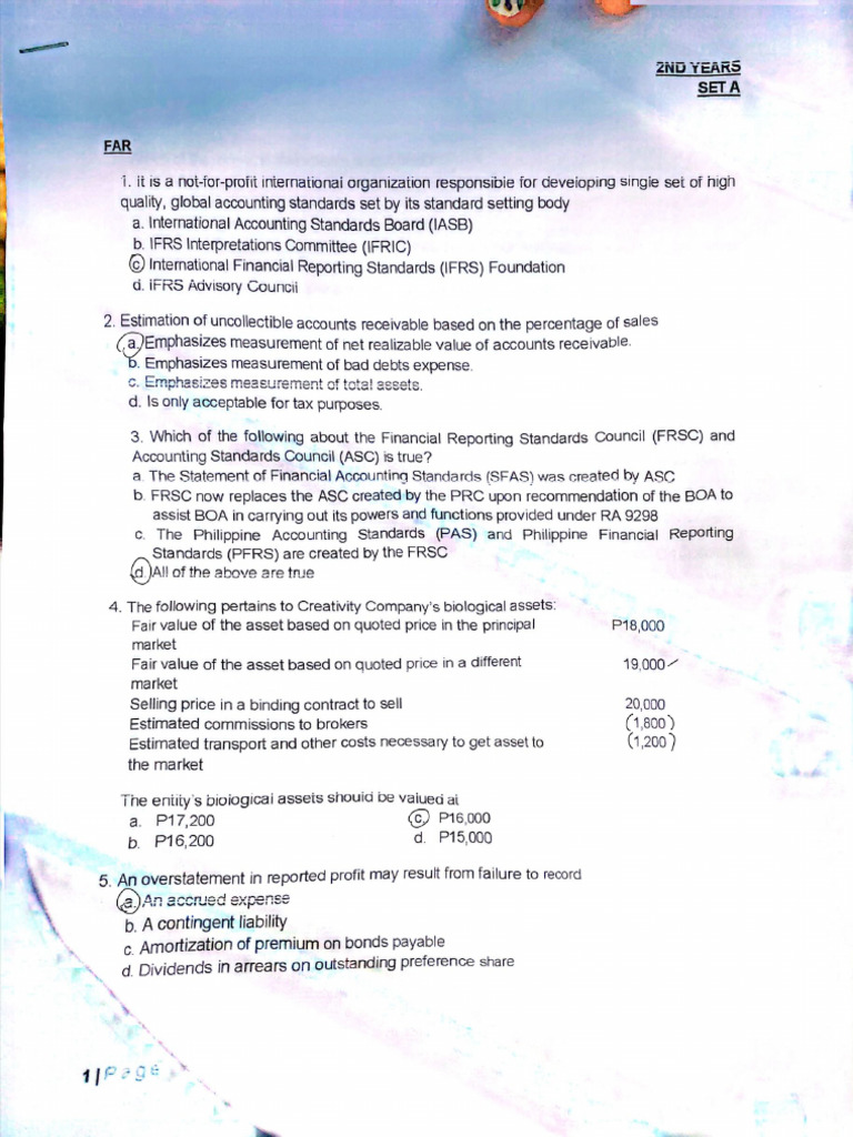 Intermediate Accounting 1 Cost Accounting Strategic Accounting And
