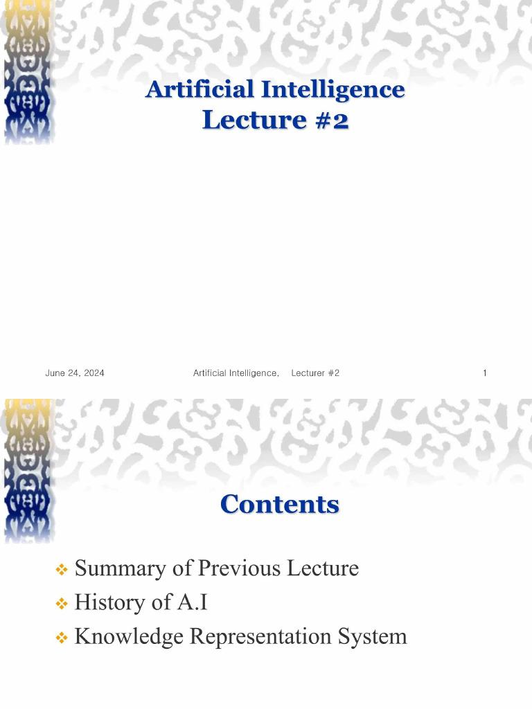 AI Lec#2 | PDF