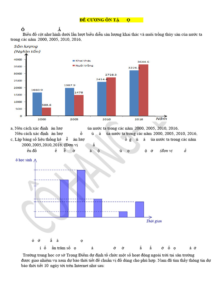 de Cuong on Tap HK2 Toan 7 CD (2) | PDF