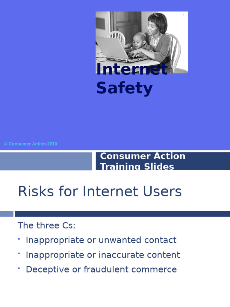 Internet Safety Slides | PDF | Phishing | Malware