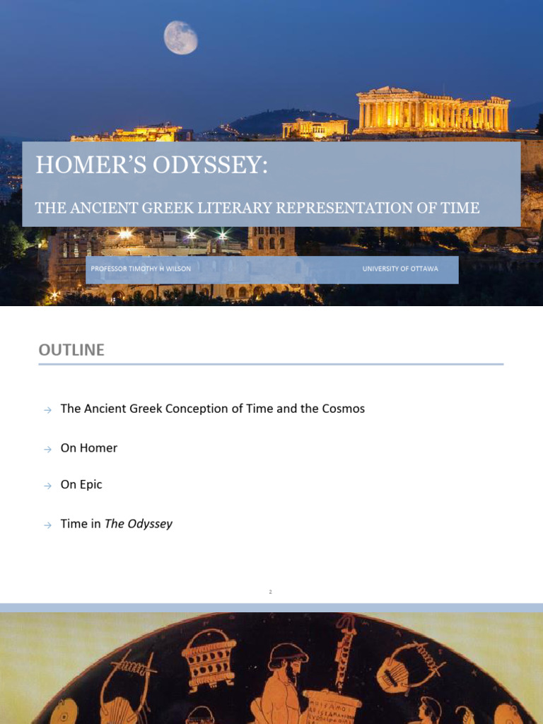 Homers Odyssey The Ancient Greek Literar | PDF | Odysseus | Odyssey