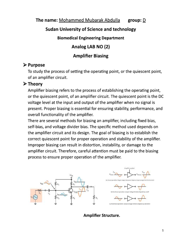 Analog Lab 3 Pdf