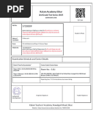 UDISE Revised SO3 For Class Change New | PDF