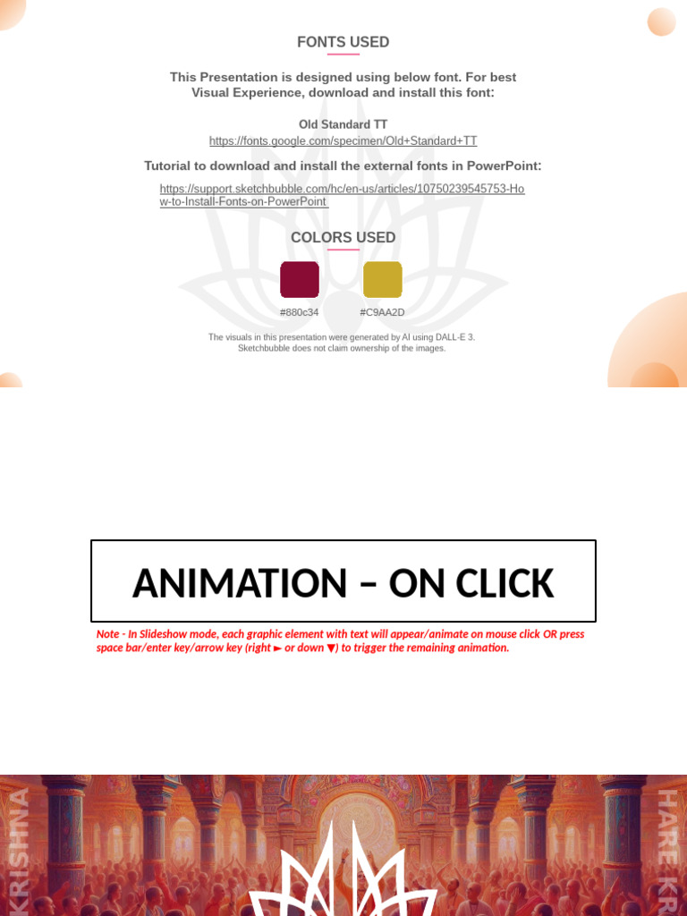 Iskcon Theme Animated 16x9 | PDF | Bhakti Movement