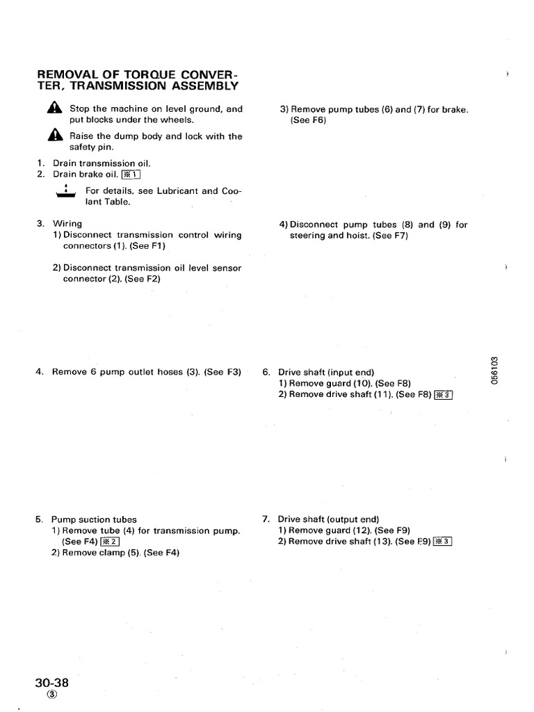 R Assembly Disassembly TC and Transmission | PDF