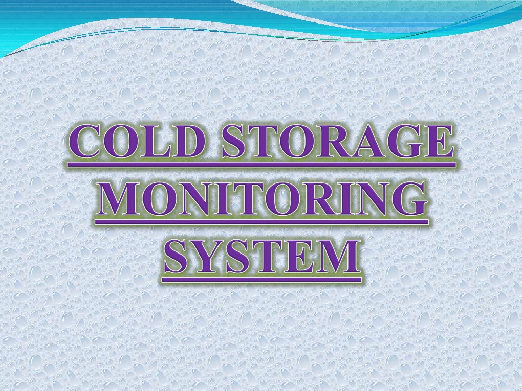 Cold Storage Monitoring | PDF | Microcontroller | Personal Computers