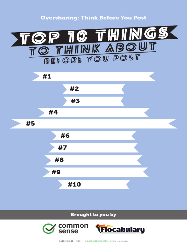 Think Before Posting DL | PDF