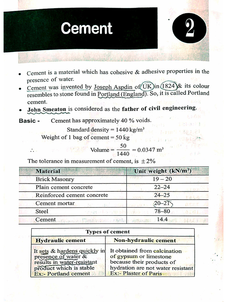 Cement | PDF