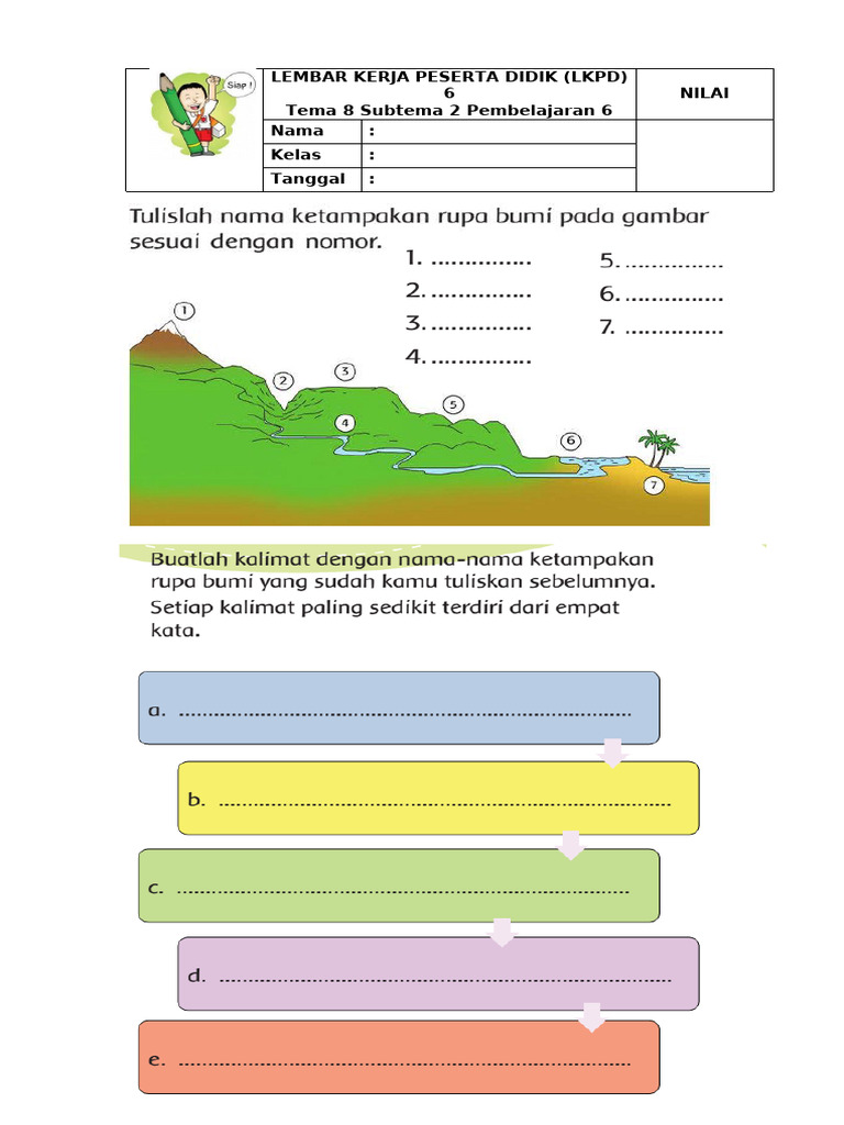 LAMPIRAN LKPD Dan MATERI T.8.2.6 | PDF