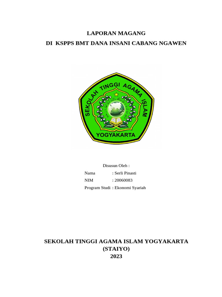 Laporan Magang Serli P | PDF