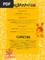 Programa Feria Del Libro 2025 | PDF