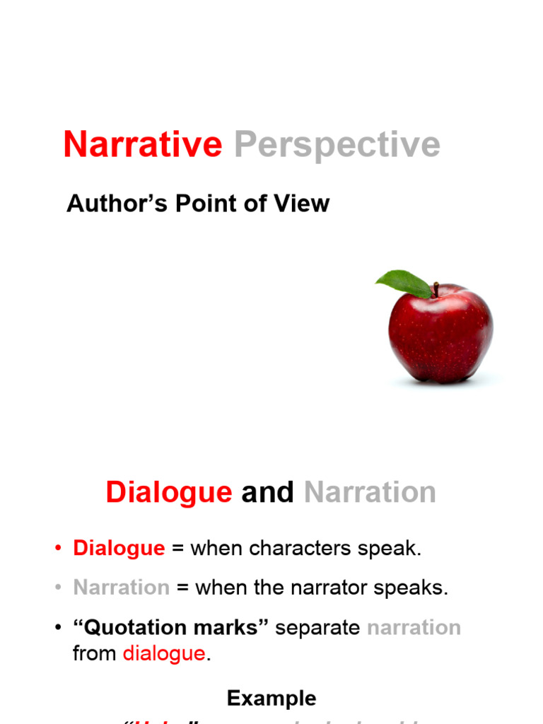 Understanding Narrative Perspective | PDF | Narration