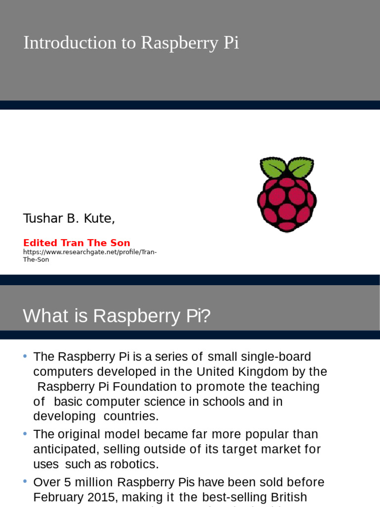 Lab 06 - RPi and Building LoRa Gateway | PDF | Raspberry Pi | Computer ...