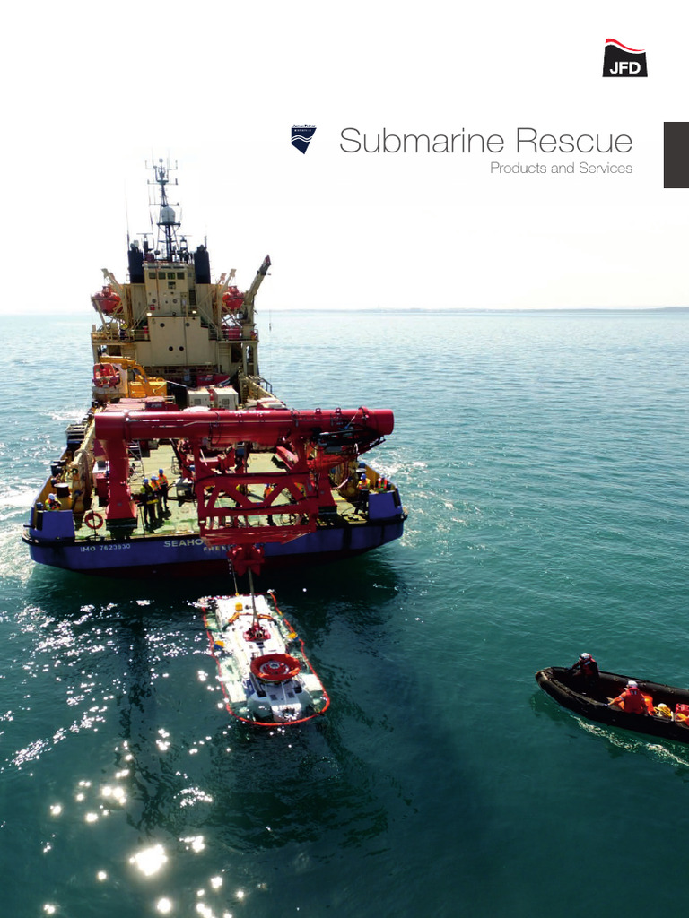 JFD Submarine Rescue R5 - Low Res | PDF | Submarines | Marine Salvage