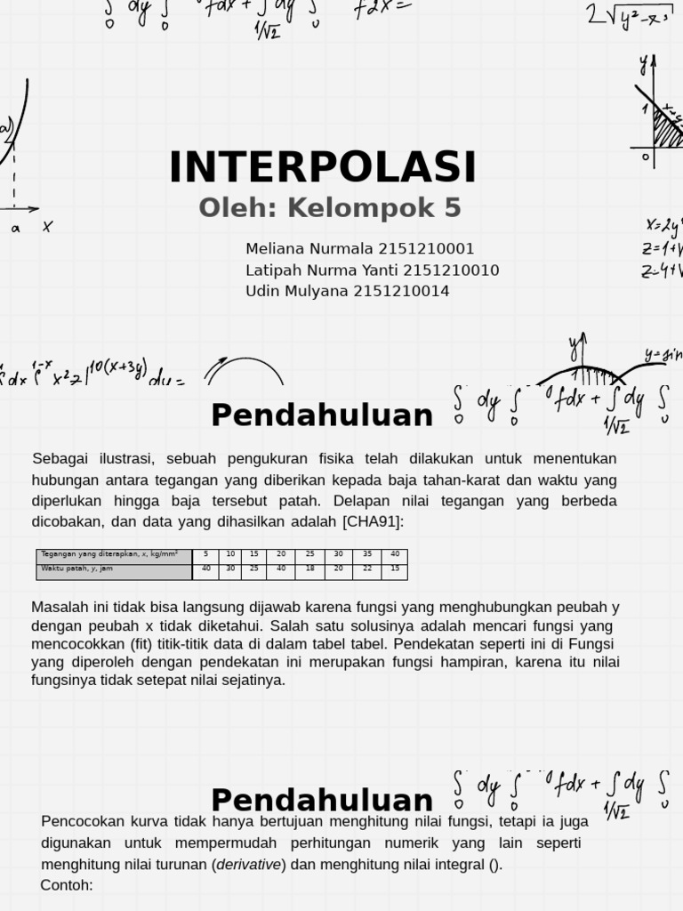 Interpolasi | PDF
