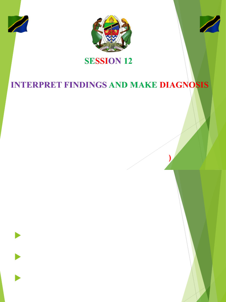 Interpreting Clinical Findings for Diagnosis | PDF | Medical Diagnosis ...