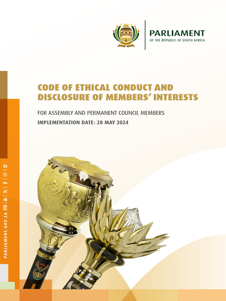 Ethical Conduct Code for Council Members | PDF | Conflict Of Interest ...