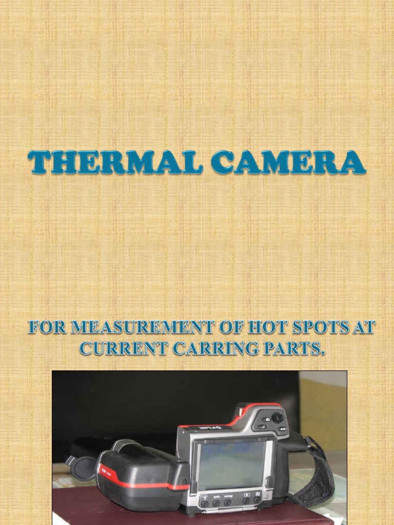 68-Uses of Thermo Vision Camera | PDF | Thermography | Infrared