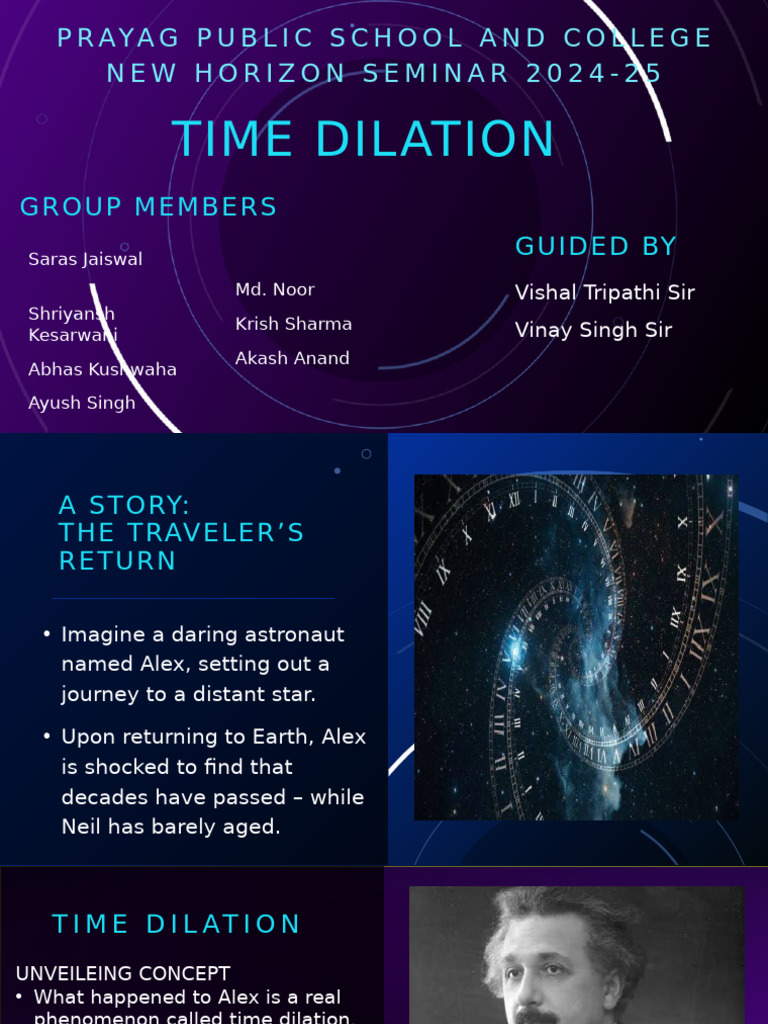 Time Dilation Class9th | PDF | Gravity | Theoretical Physics