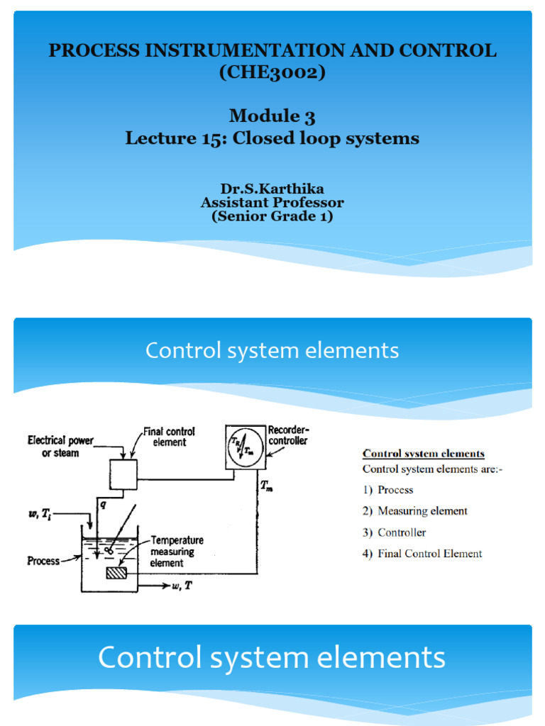 Open vs Closed Loop Control Systems | PDF | Feedback | Control Theory