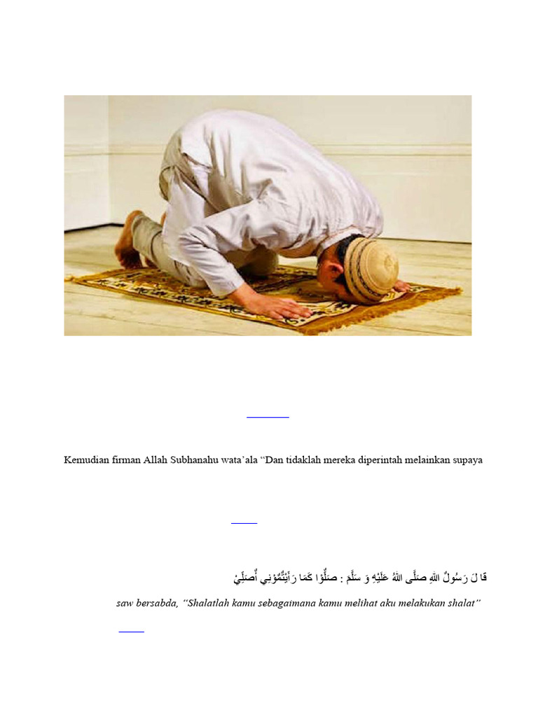 Bacaan Sholat Muhammadiyah Lengkap | PDF