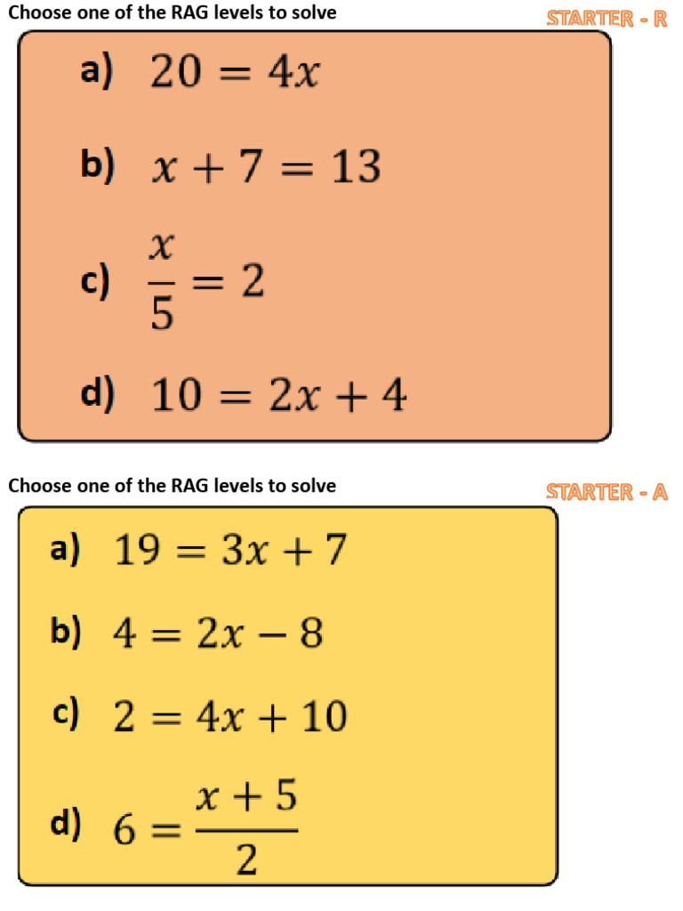 Solving Simultaneous Equations Guide | PDF