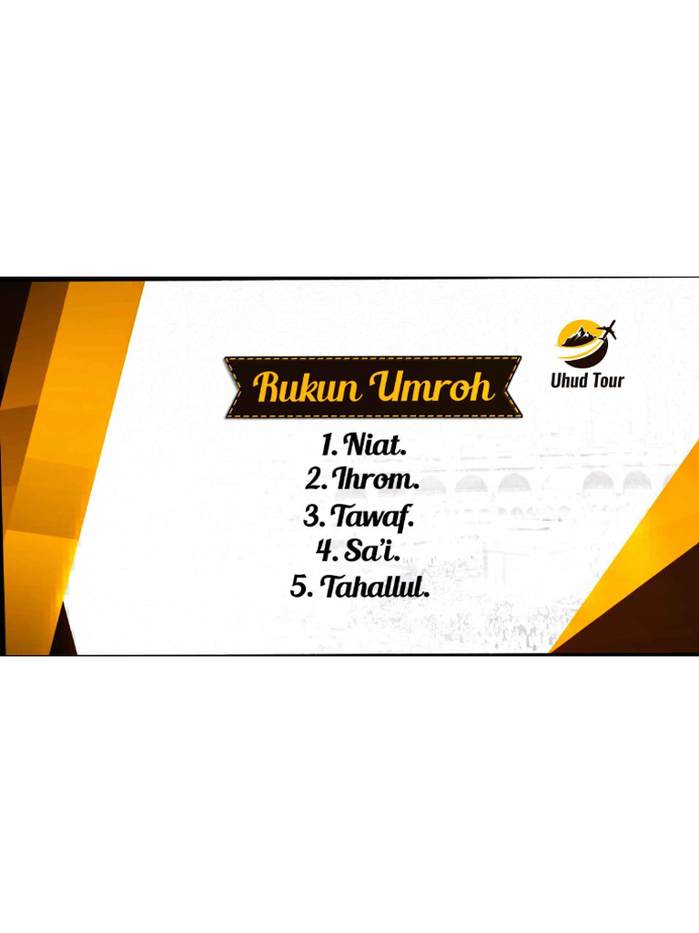 Doa Dalam Umrah | PDF