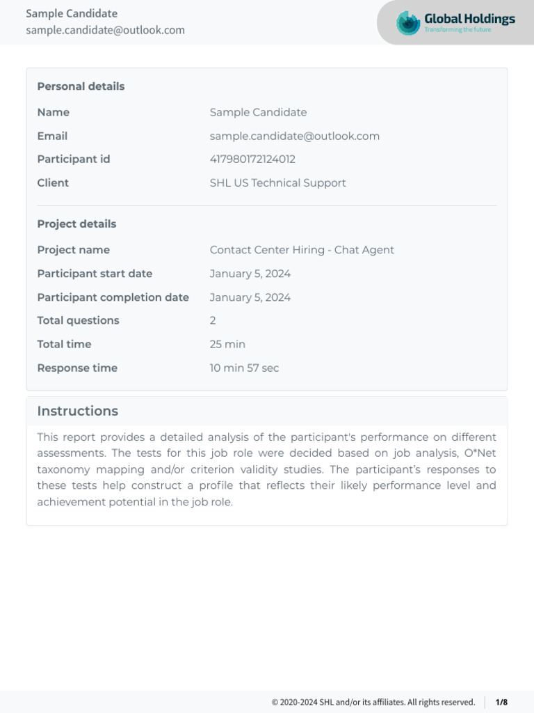 Conversational Multichat Simulation Report US English | PDF