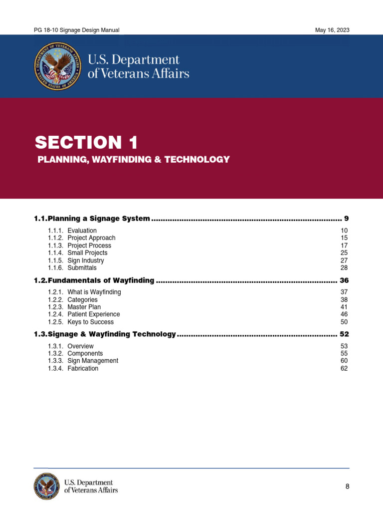 Design Manual -Signage--8-9 | PDF