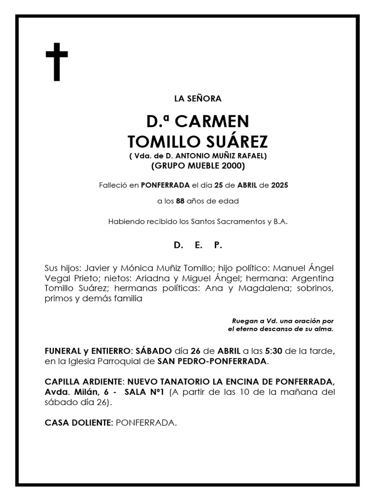 Esquela 1745654543 | PDF