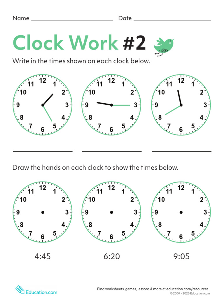 Clock Work 2 | PDF