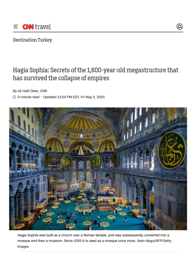 Hagia Sophia_ Secrets of the 1,600-Year-old Megastructure That Has ...