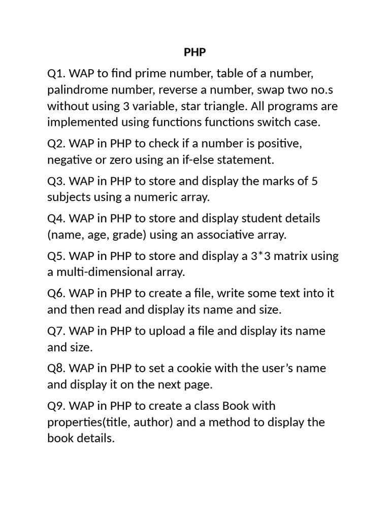 Sem4 Practical Bca Ptu | PDF