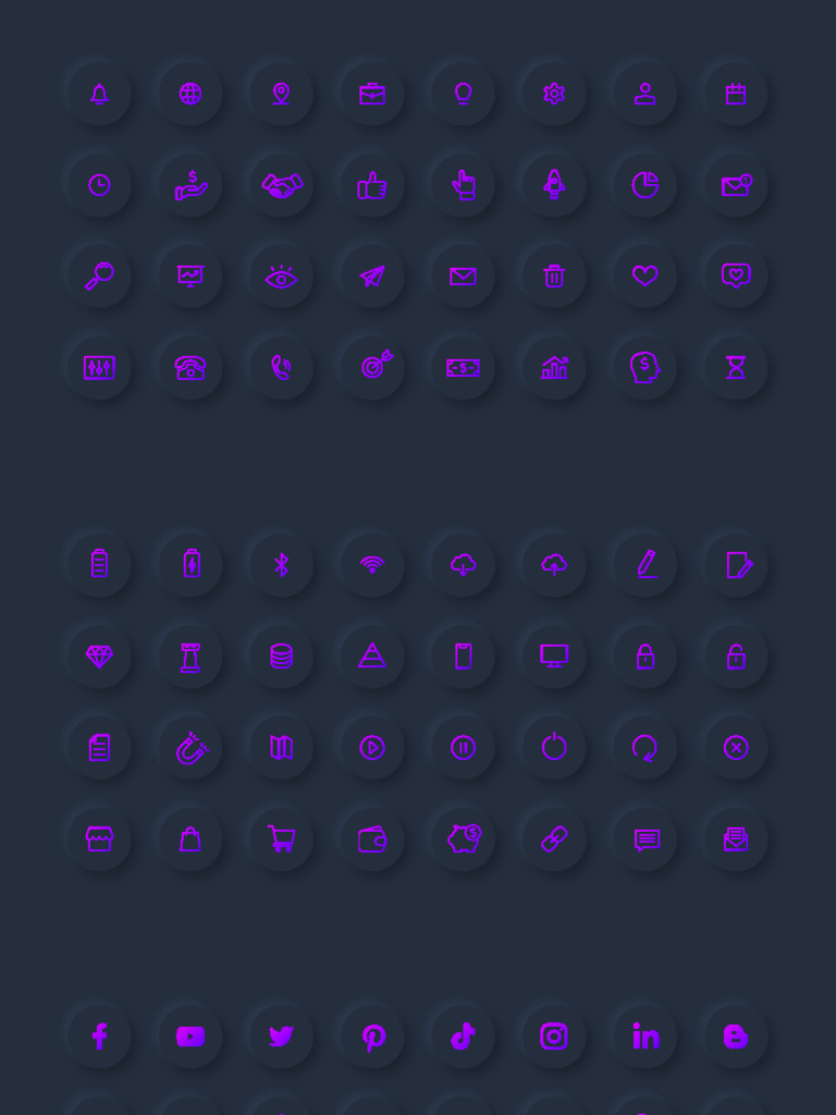 Icons (Dark) | PDF