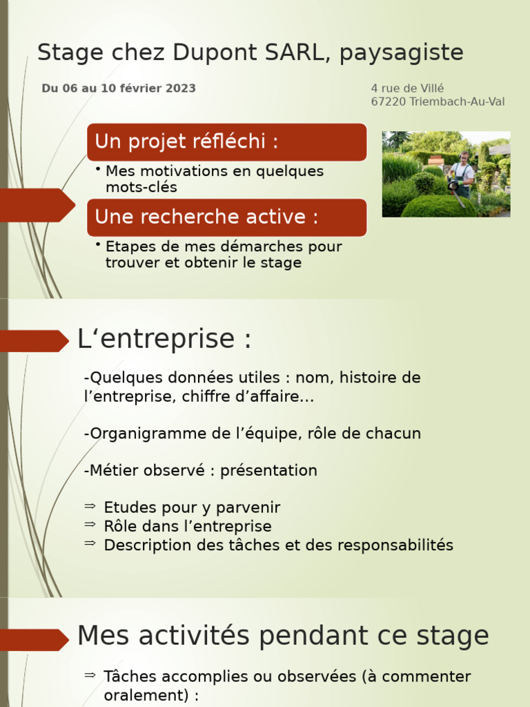 démo PPT 3e stage 2 | PDF
