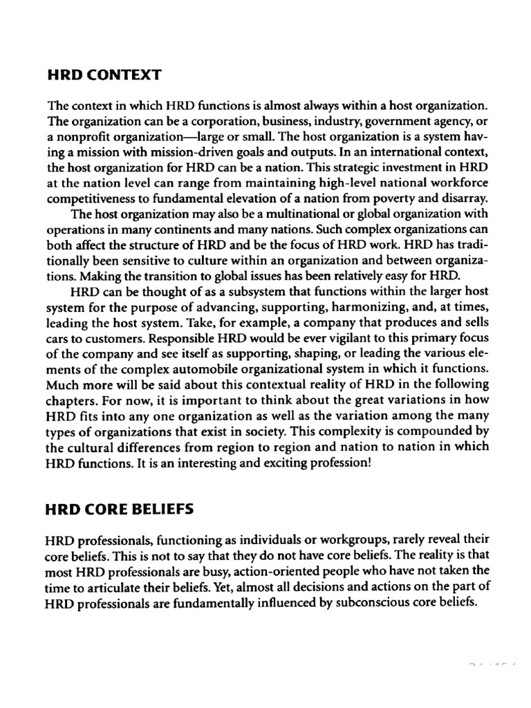 HRD Fundamentals | PDF